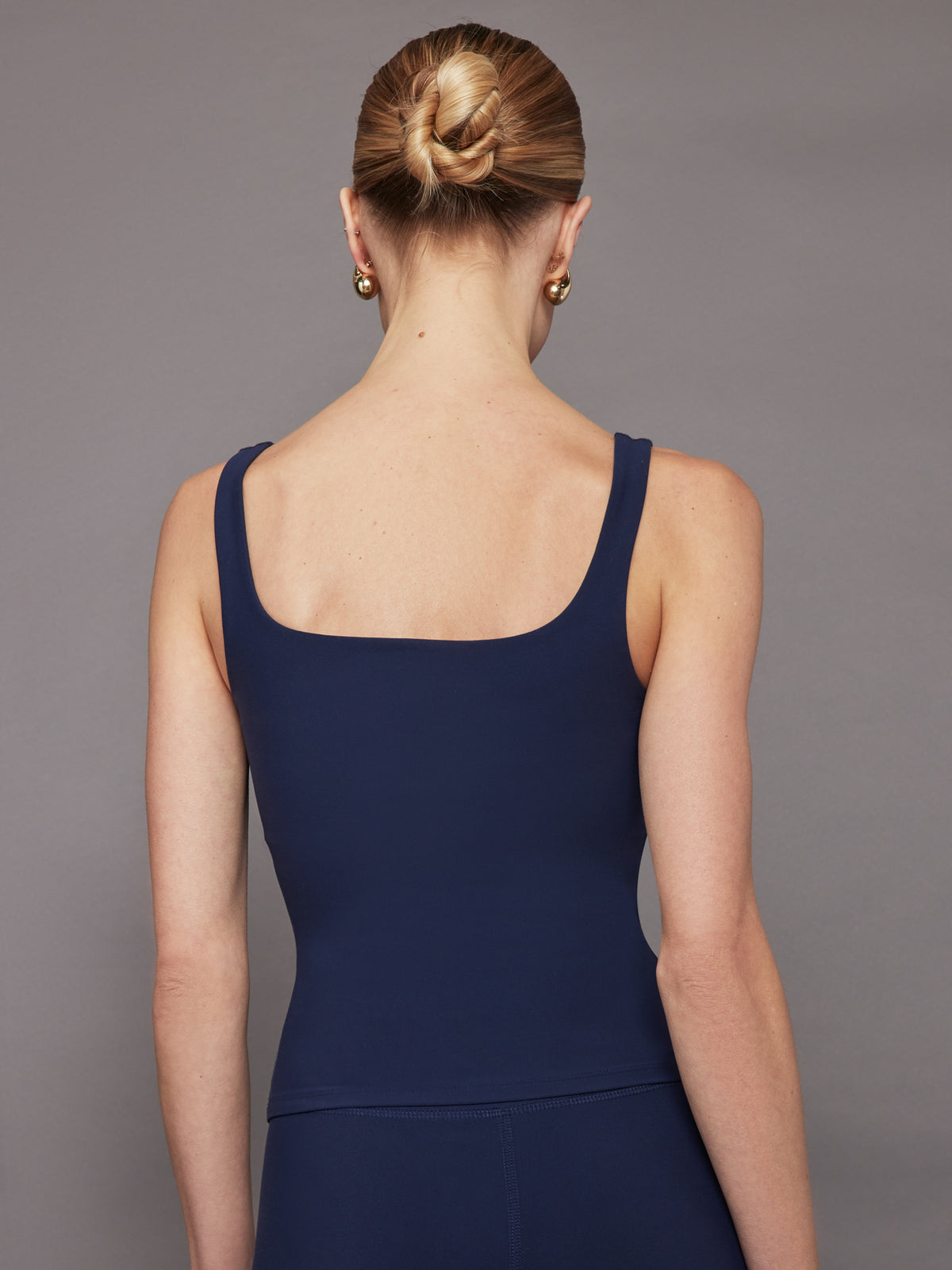 Wide Scoop Bra Tank in Melt - Navy Blazer – Carbon38