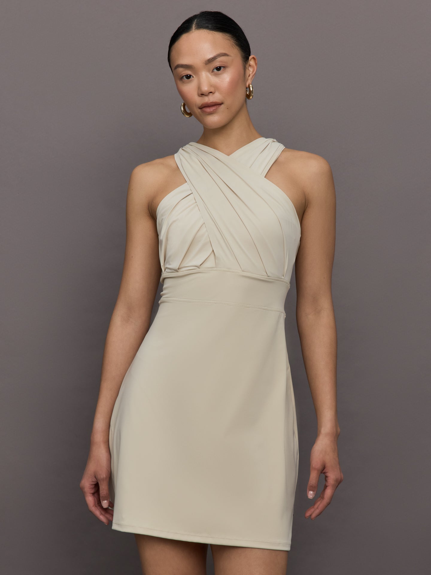 Vista Dress - Champagne – Carbon38