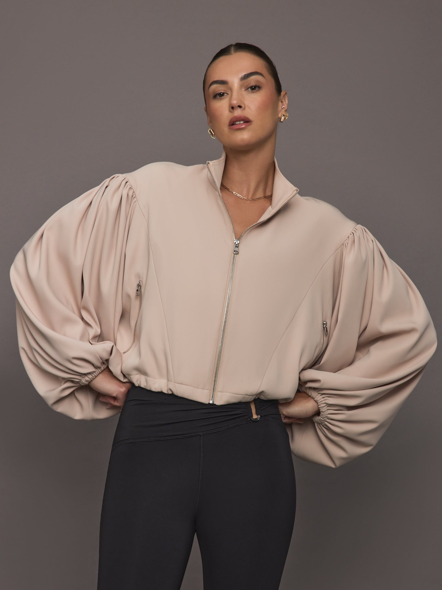 Onyx Jacket - Nude Pink – Carbon38