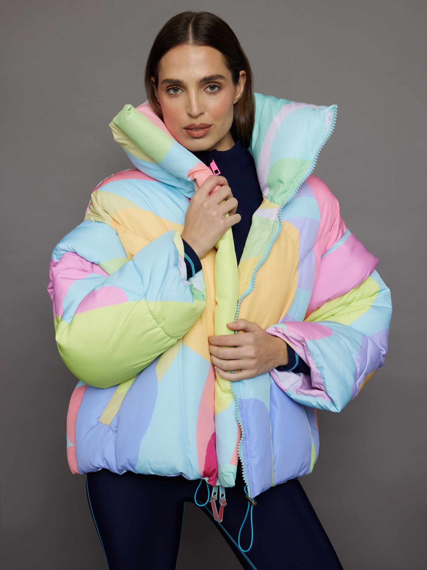 Sandy Reversible Puffer Jacket - Sandy – Carbon38