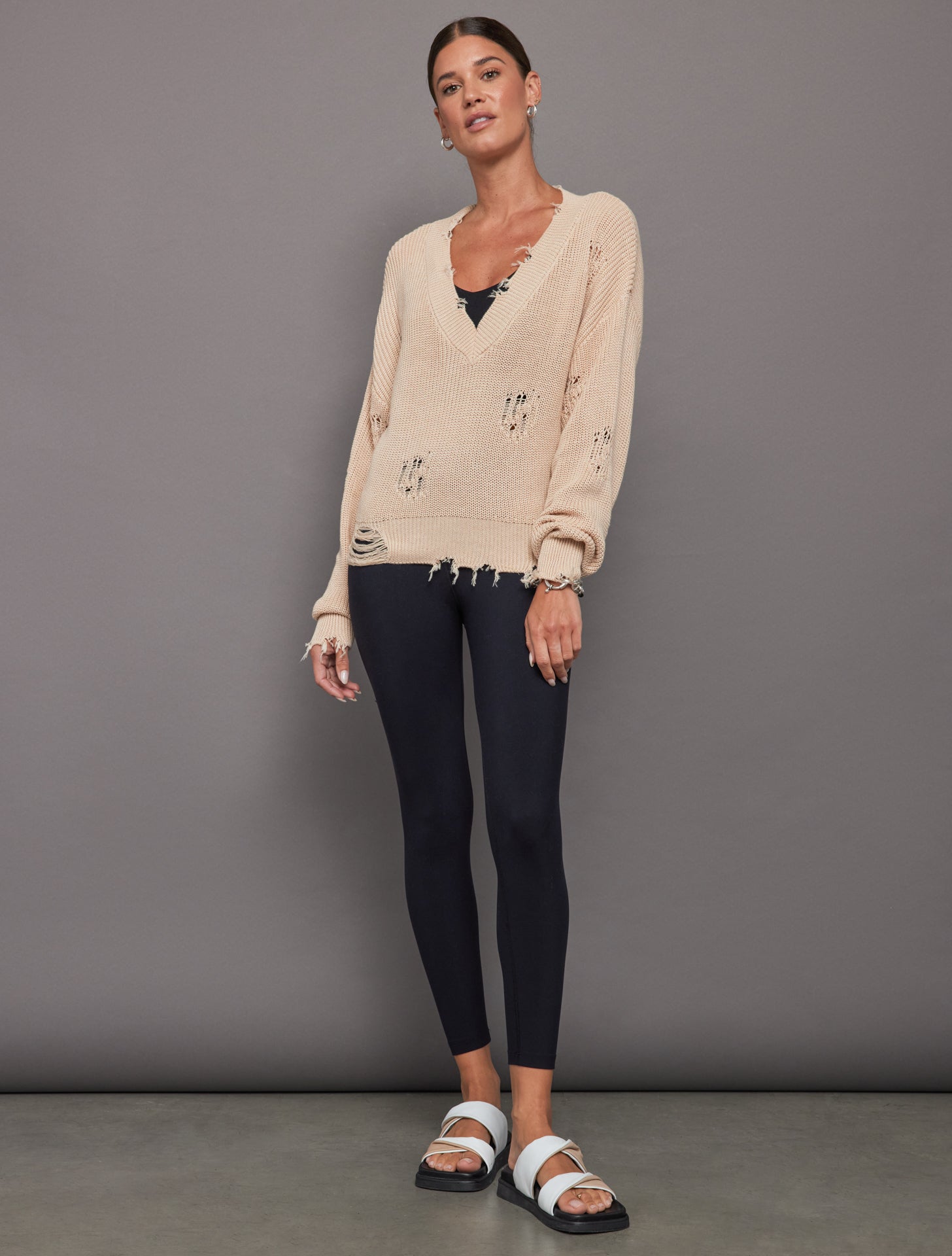 SYD SWEATER - CAPPUCCINO – Carbon38