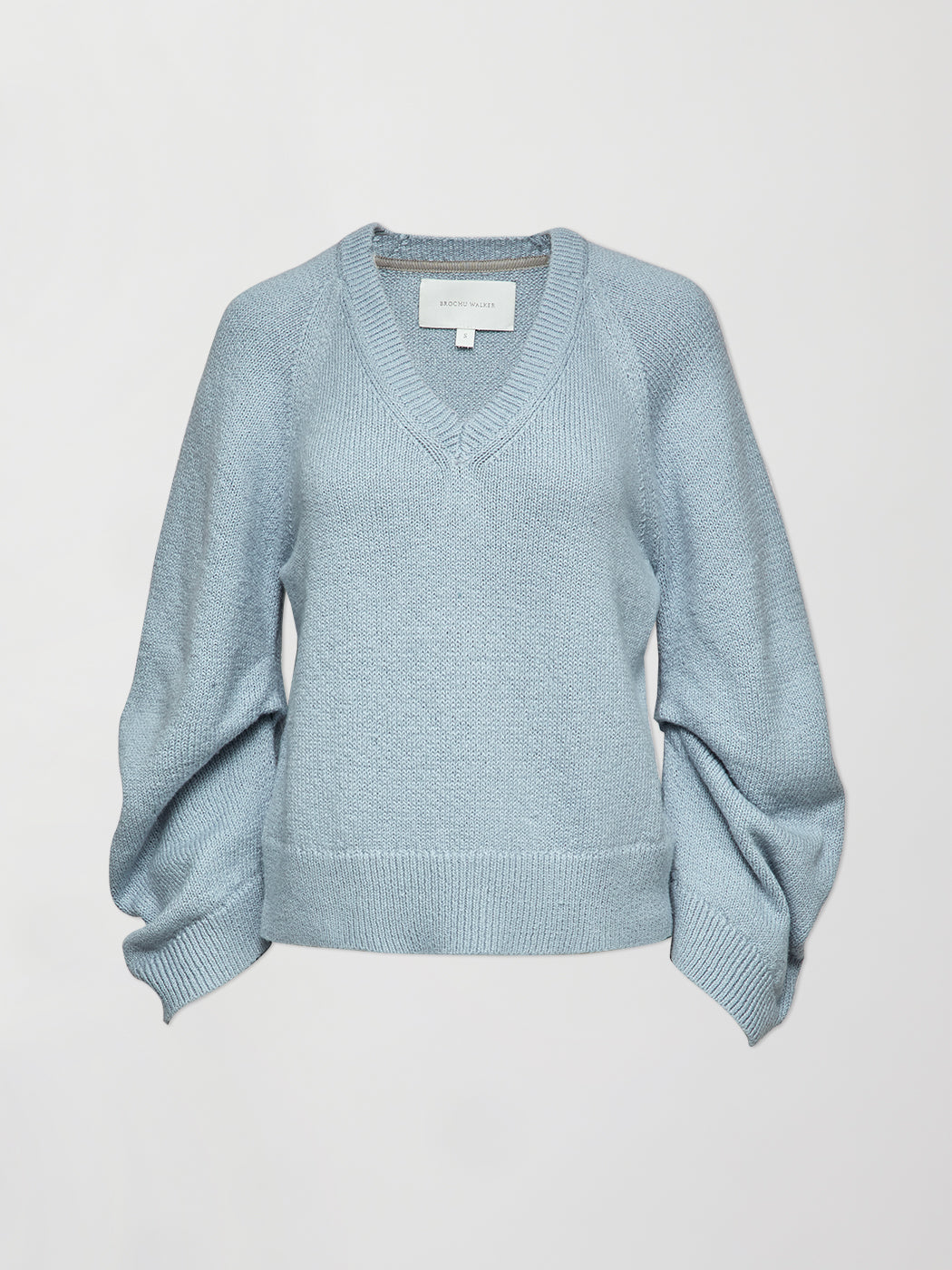 Pia V-Neck - Air Blue – Carbon38