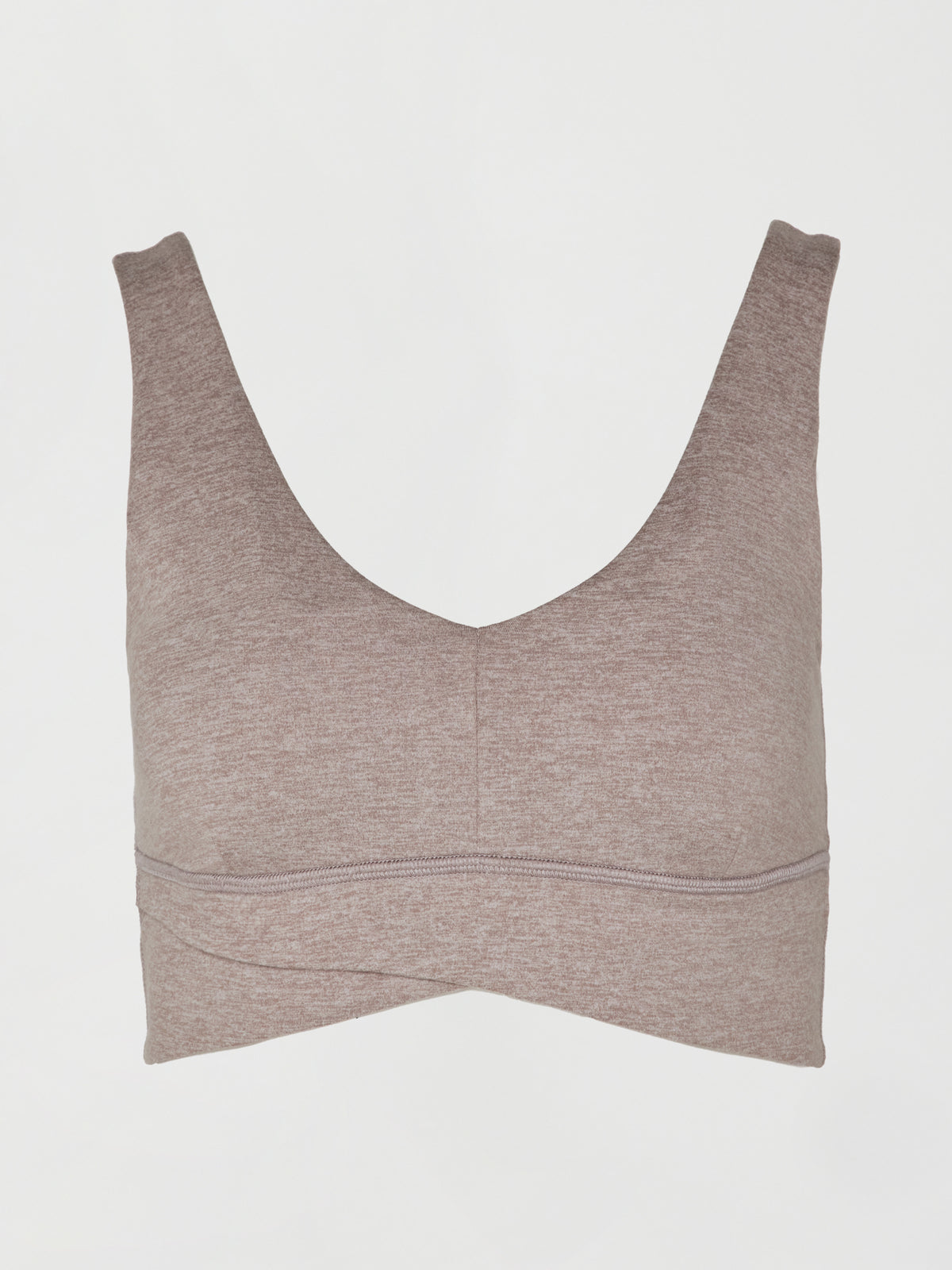 Wrap Bra in Heather Melt - Heather Oatmeal – Carbon38