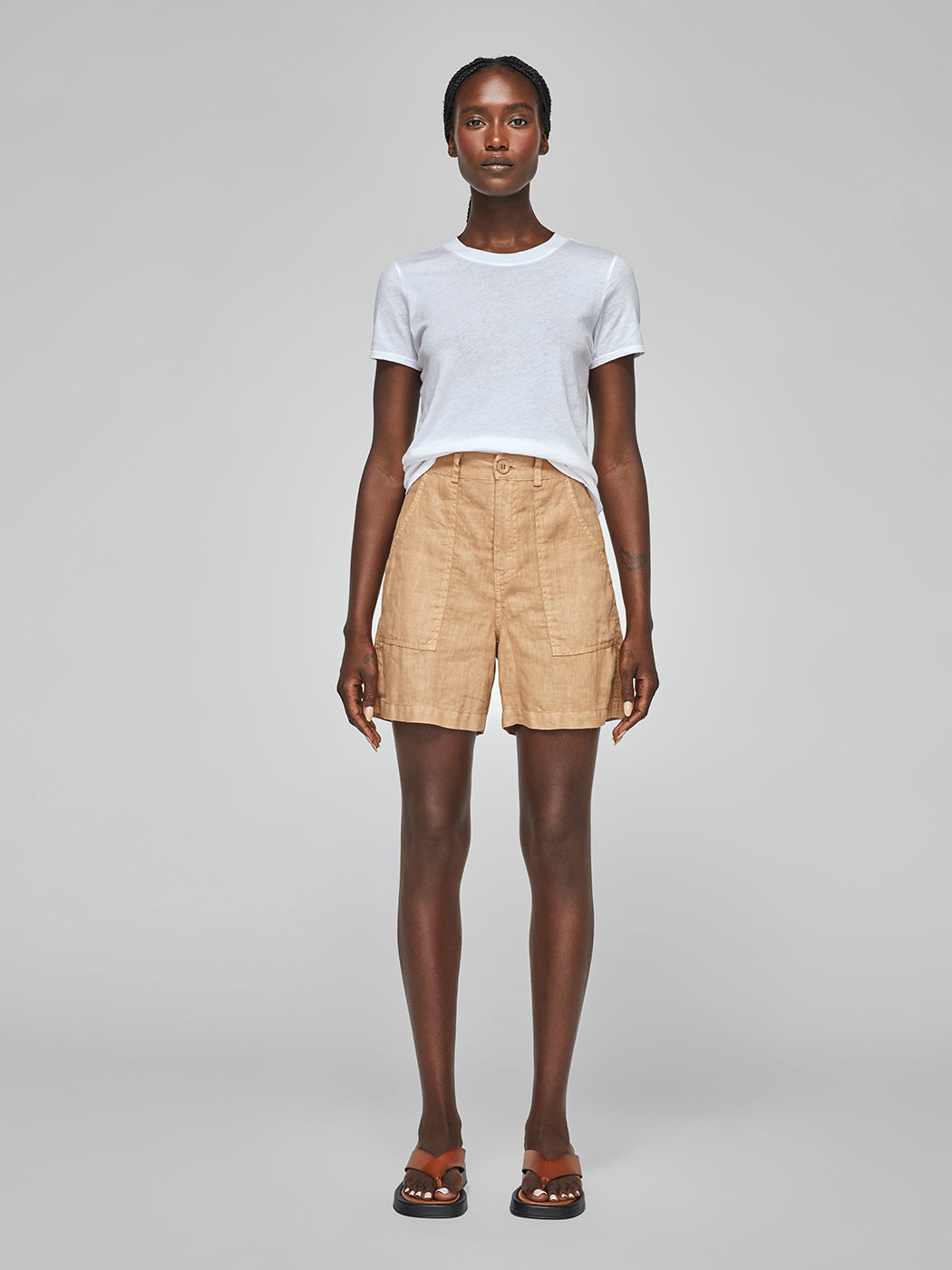 Supima Cotton Perfect Tee - White – Carbon38
