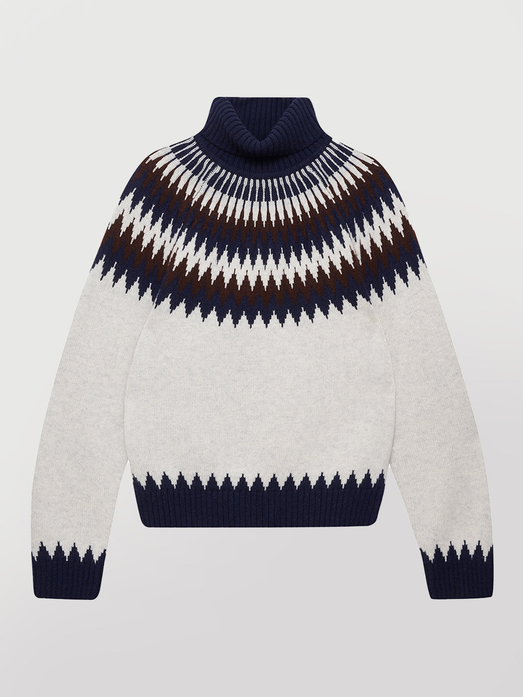 Nordic Yoke Roll Collar - Deep Sea/Navy/Crystal/Hickory – Carbon38