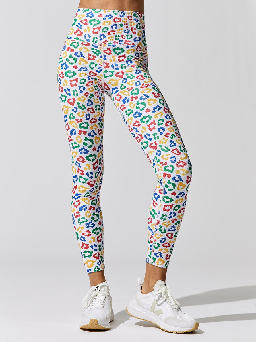 Ayla Legging - Primary Core Leopard – Carbon38