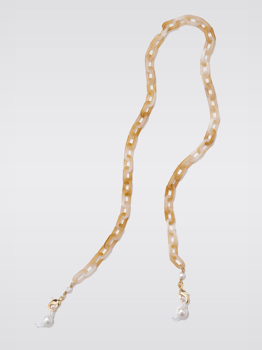 Mini Acetate Mask/sunny Chain - Creme – Carbon38
